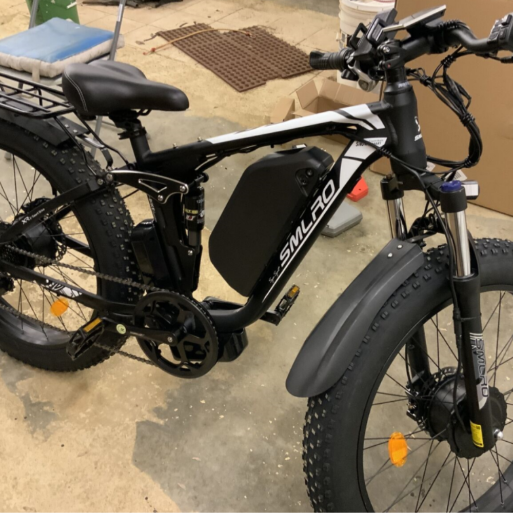 Unleash the Power: SMLRO V3 PLUS Dual Motors E-Bike - Ride at 35MPH ...